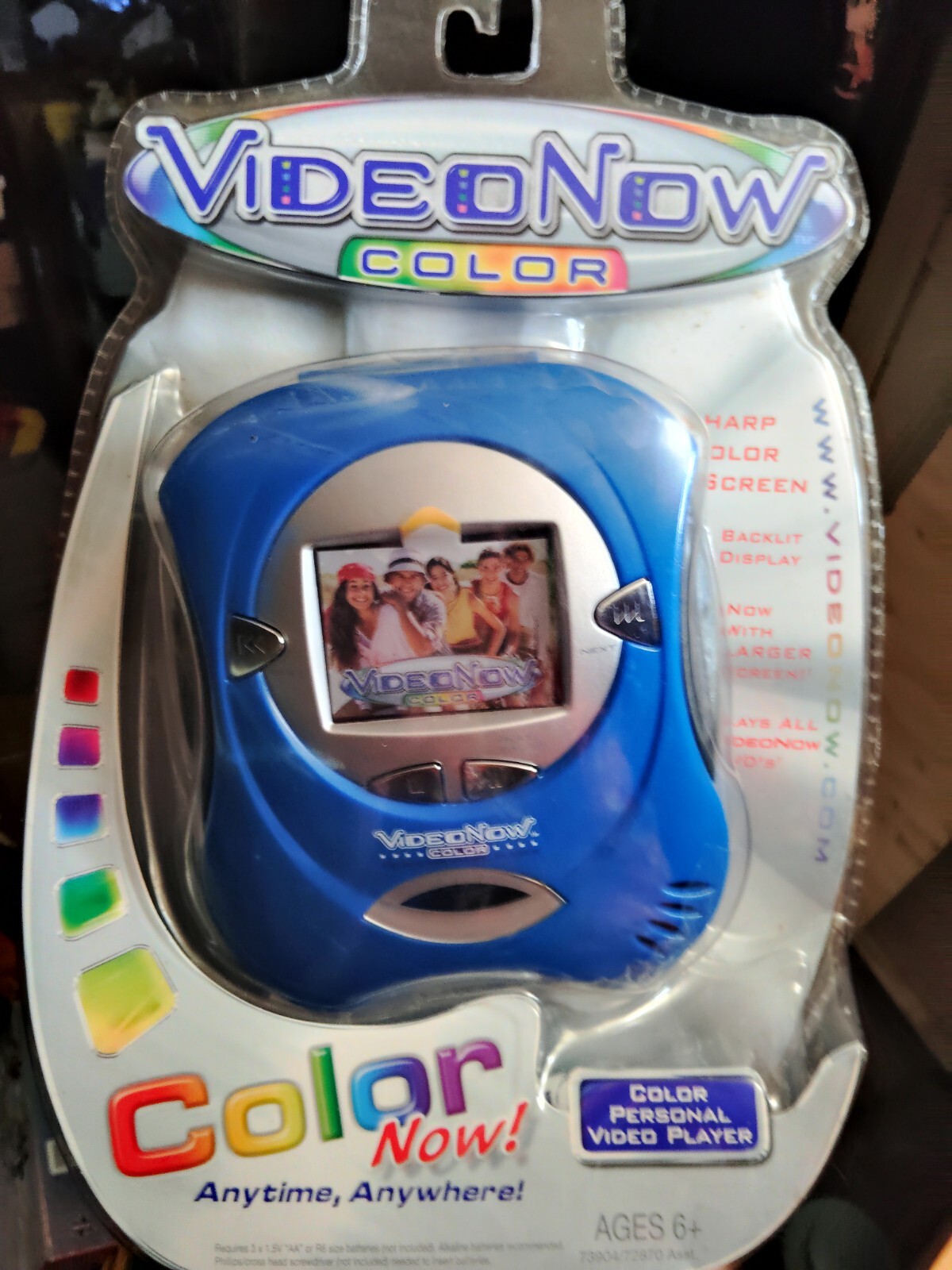 VideoNow Color Personal Video Player 2004 Hasbro Tiger Electronics ...