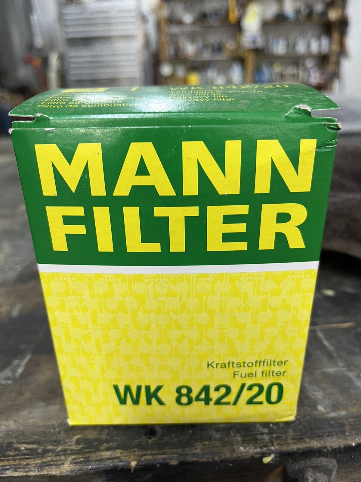 MANN WK842 - Fuel filter cross reference