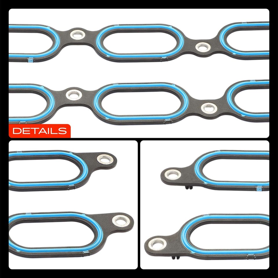 Upper Fuel Injection Plenum Gasket Set for Mazda MPV 2002 2003 2004 ...