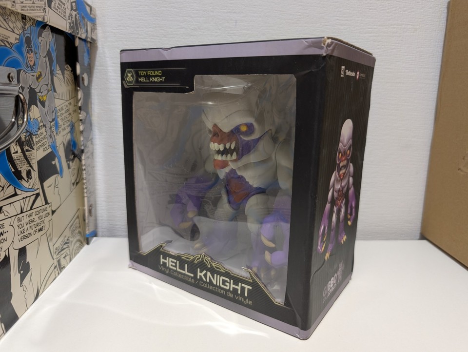 DOOM Eternal Hell Knight Action Figure 2022 Gibbo Collectibles Bethesda ...