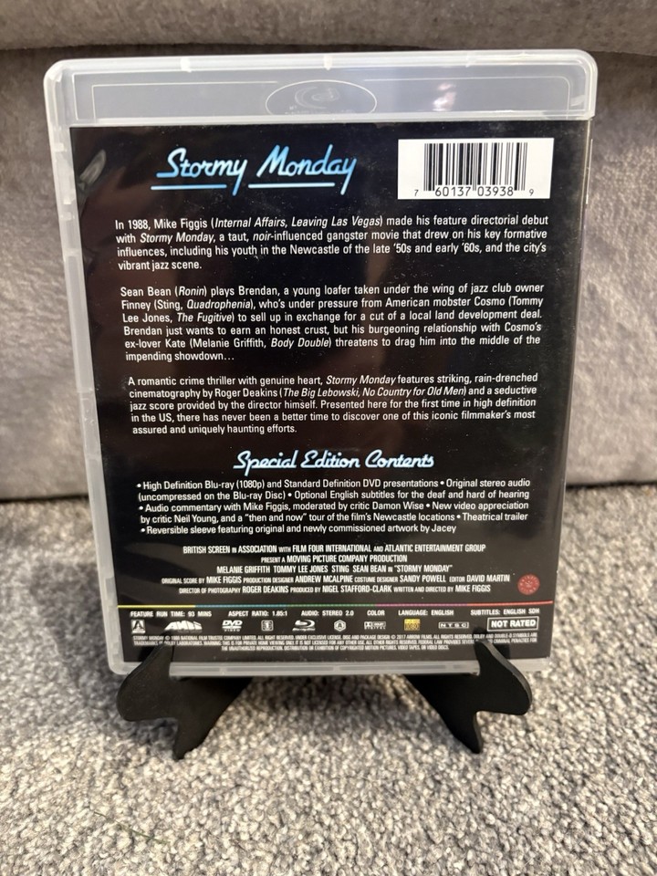 Stormy Monday Arrow Video 1988 Blu-Ray Melanie Griffith Tommy Lee Jones ...