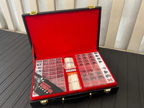 Akagi Mahjong Legend Akagi Iwao Washizu Transparet Tile Set Japan new ...