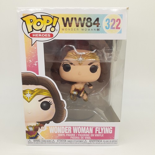 FUNKO POP DC #322 WONDER WOMAN FLYING WW84 2020 HEROES in box | eBay