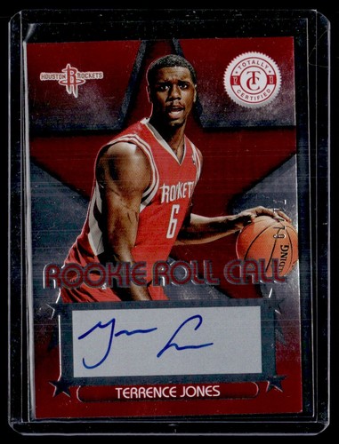 2012-13 Panini Totally Certified Rookie Roll Call Autographs Terrence ...