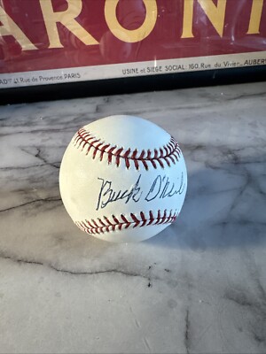 Buck O’Neil Autographed AL Baseball KC Monarchs Chicago Cubs HOF ‘22 ...