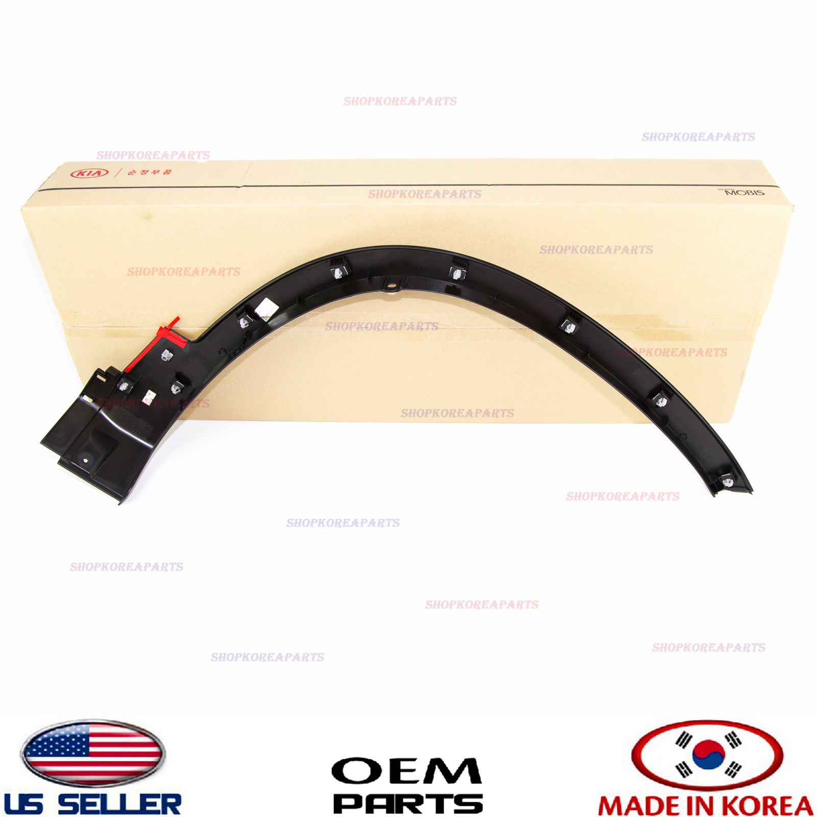 Front Fender Wheel Opening Molding Left Driver Side ⭐OEM⭐ KIA SORENTO ...