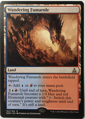 MTG WANDERING FUMAROLE 182/184 OATH OF THE GATEWATCH RARE NEAR MINT | eBay