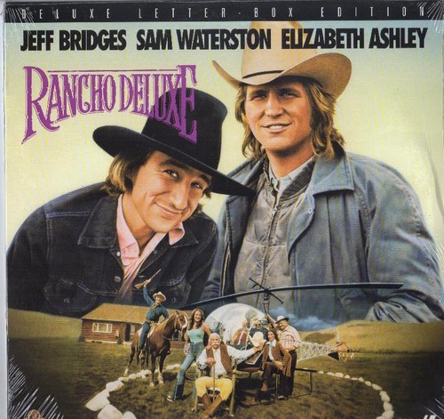 RANCHO DELUXE WS NEUF N&S NTSC LASERDISC Jeff Bridges, Sam Waterston ...
