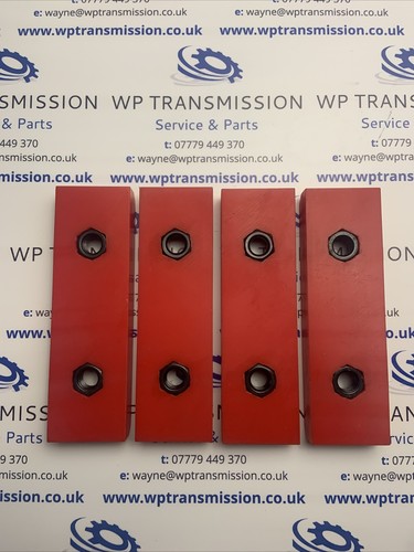 JCB PARTS - TELEHANDLER LOADALL LIFTALL WEAR PAD SET OF 4PCS (PART NO ...