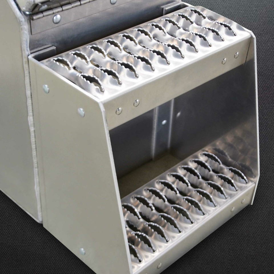 Aluminum 12 Inch Peterbilt Truck Toolbox Saddle Box Truck Freightliner ...