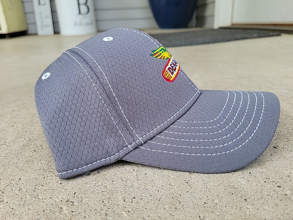 Dekalb Seeds Flying Corn Farmer Trucker Hat Baseball Cap Grey Special ...