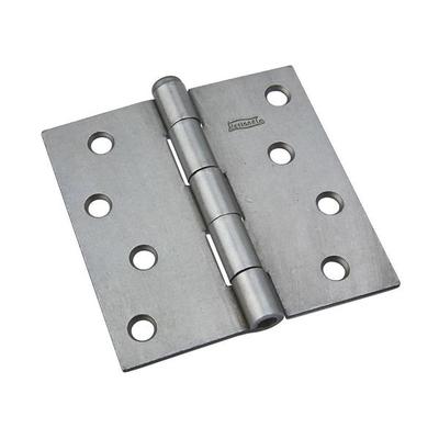 (5)-Steel Galvanized 4" Square Removable Pin Broad Door Hinge N139998 ...