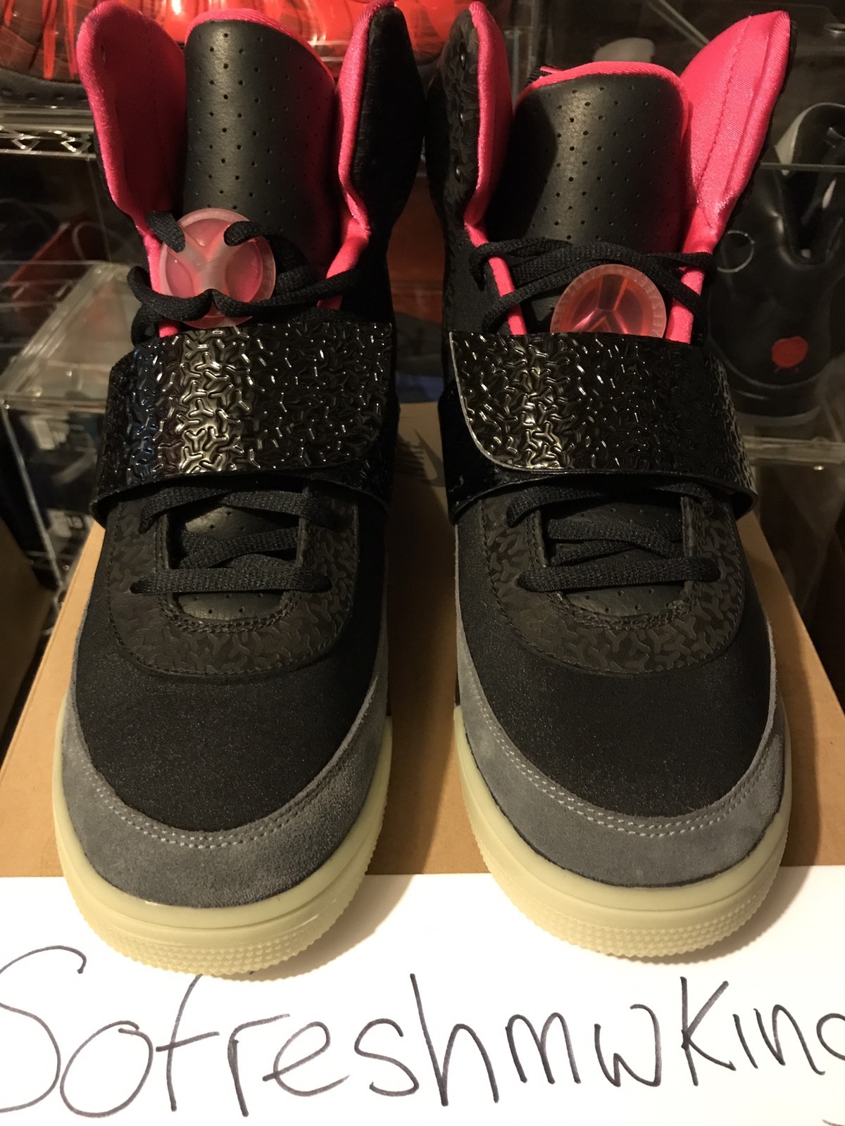 Nike Air Yeezy 1 Set Size 13 Black Pink Blink Zen Tan Jasper Travis ...