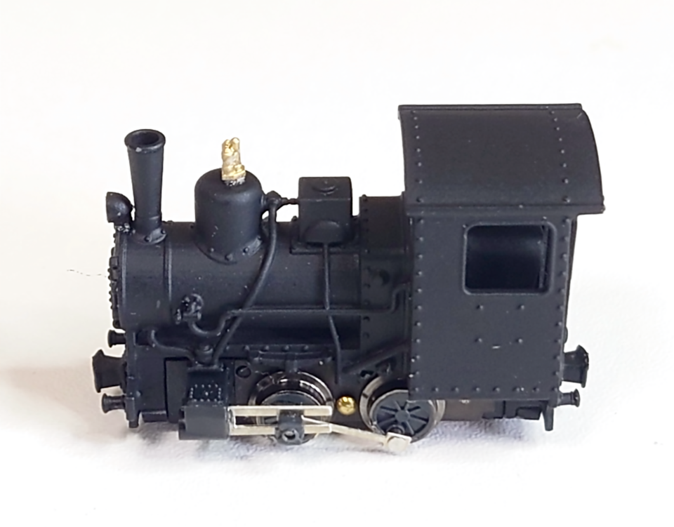 HOn30/HOe Scale 0-4-0 Keelung Coal Mine Steam Locomotive #3 Kit H0e ...