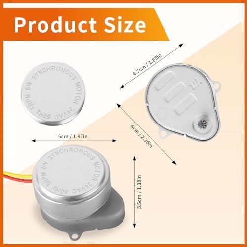 Zone Valve Motor Replacement for Honeywell V8043/V8044, 24V, 50/60Hz ...