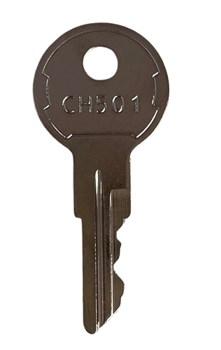 CH501 Key - Fits Tool Box - Paddle - Whale Tail Lock - Caravan Storage ...