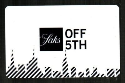 SAKS OFF 5TH New York Skyline 2020 Gift Card ( $0 ) | eBay