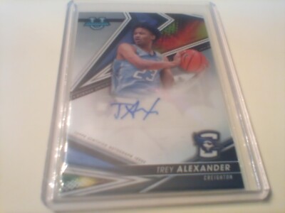 2023 Bowman University Basketball Autograph TREY ALEXANDER Creighton | eBay