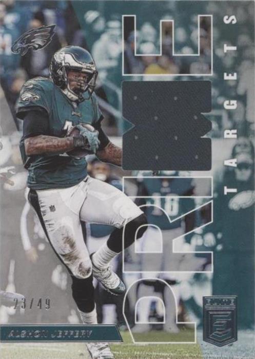 2019 Panini Donruss Elite - Prime Targets Alshon Jeffery #PT-14 /49 ...