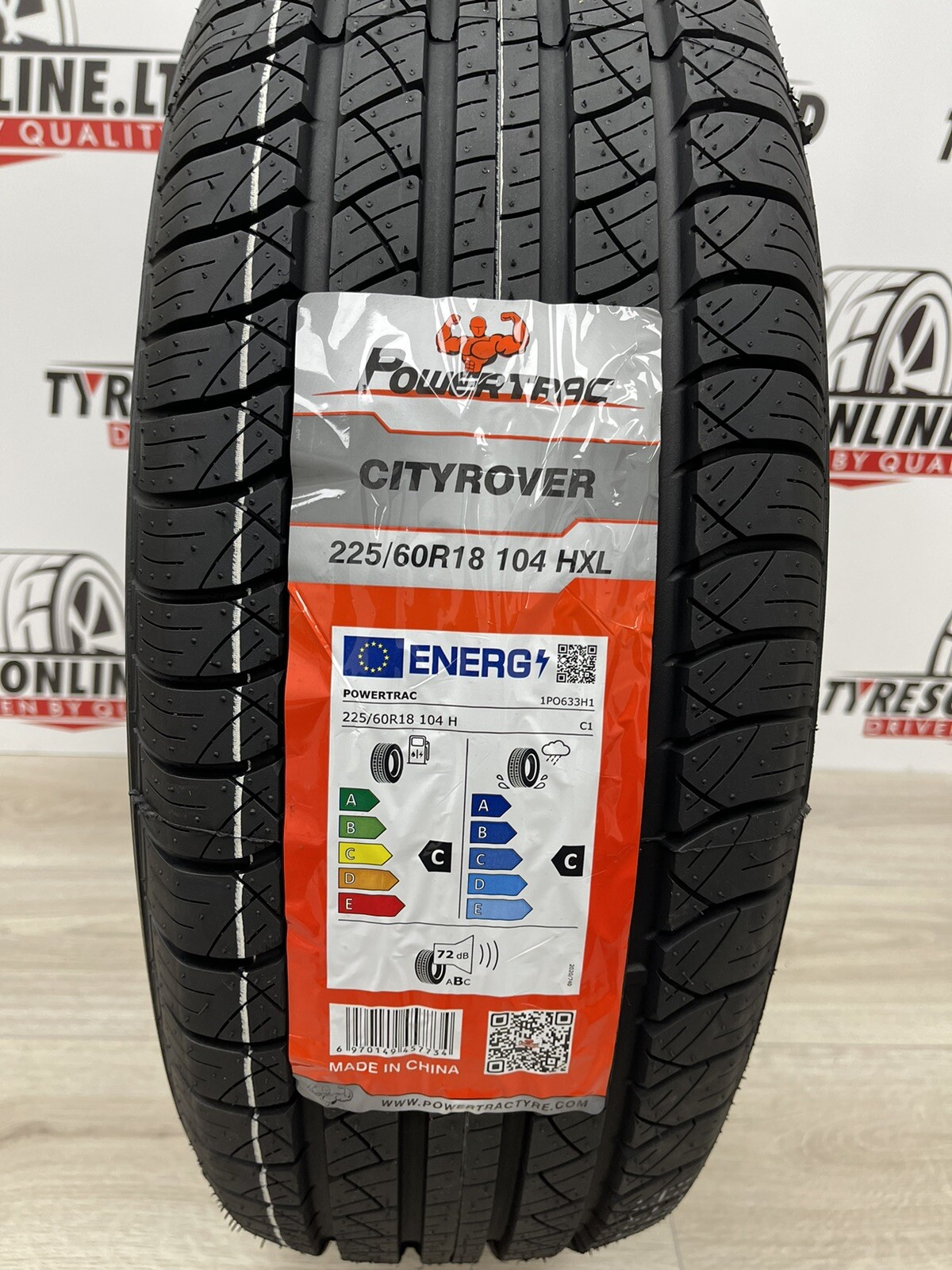 2 X 225 60 18 POWERTRAC 225/60R18 104H XL BRAND NEW M+S TYRES | eBay