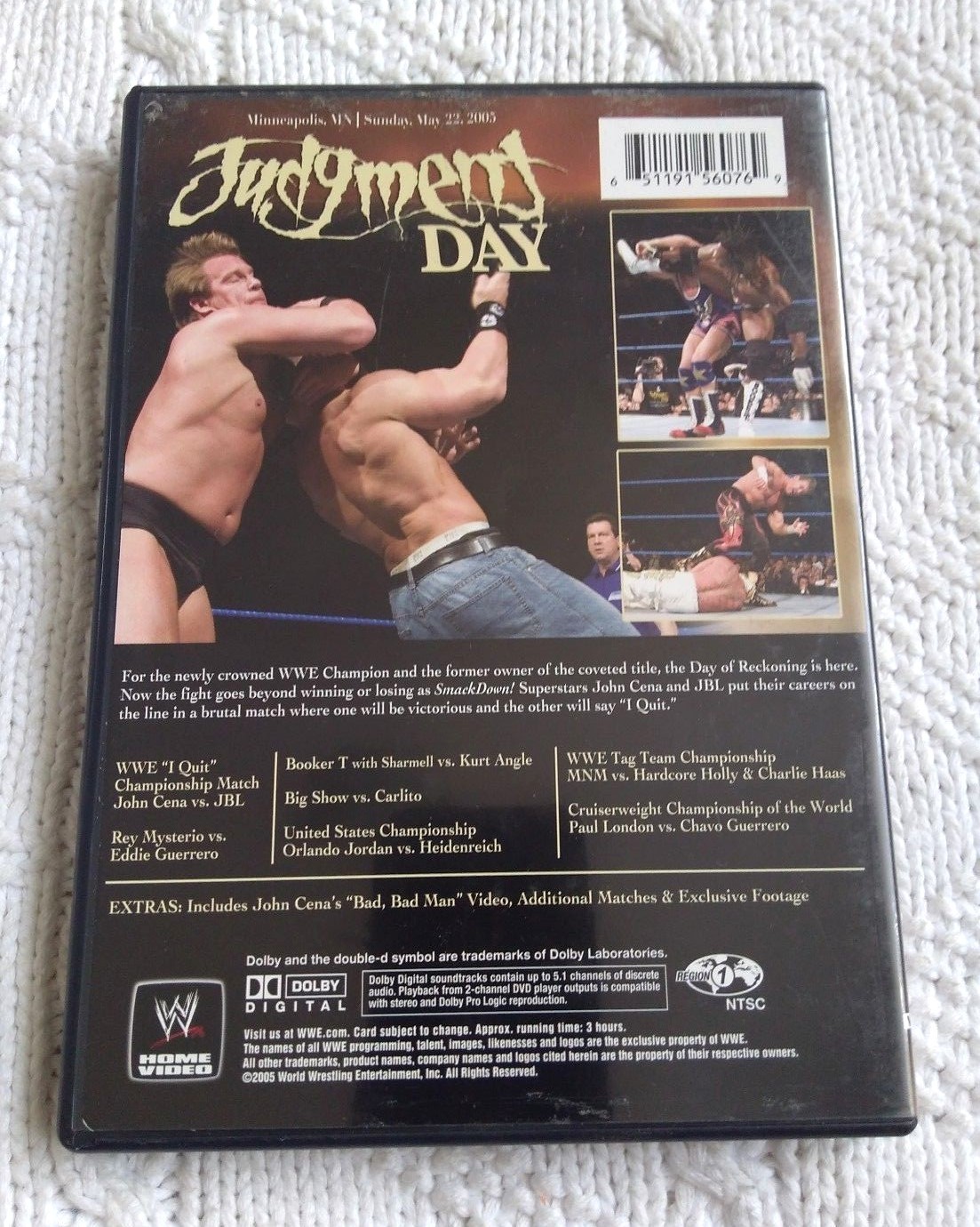 SPORTS - HIGHLIGHTS-WWE-JUDGMENT DAY (2005/DVD) (US IMPORT) DVD for ...