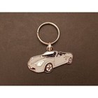 Toyota MR2 profile key ring, MR roadster spyder MR-S MRS (gray) | eBay