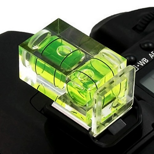 New 2 Axis Bubble Spirit Level Hot Shoe Cover cap For Camera T4S1 DSLR ...