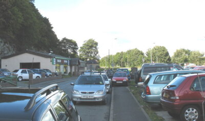 Photo 6x4 Car Sale Lots at Cwm-y-Glo Brynrefail/SH5562 Cwm-y-Glo has ...