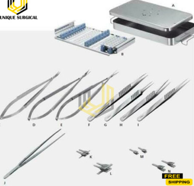 Hand Surgery Basic Set Flat Handle Micro Surgery Surgical instruments ...