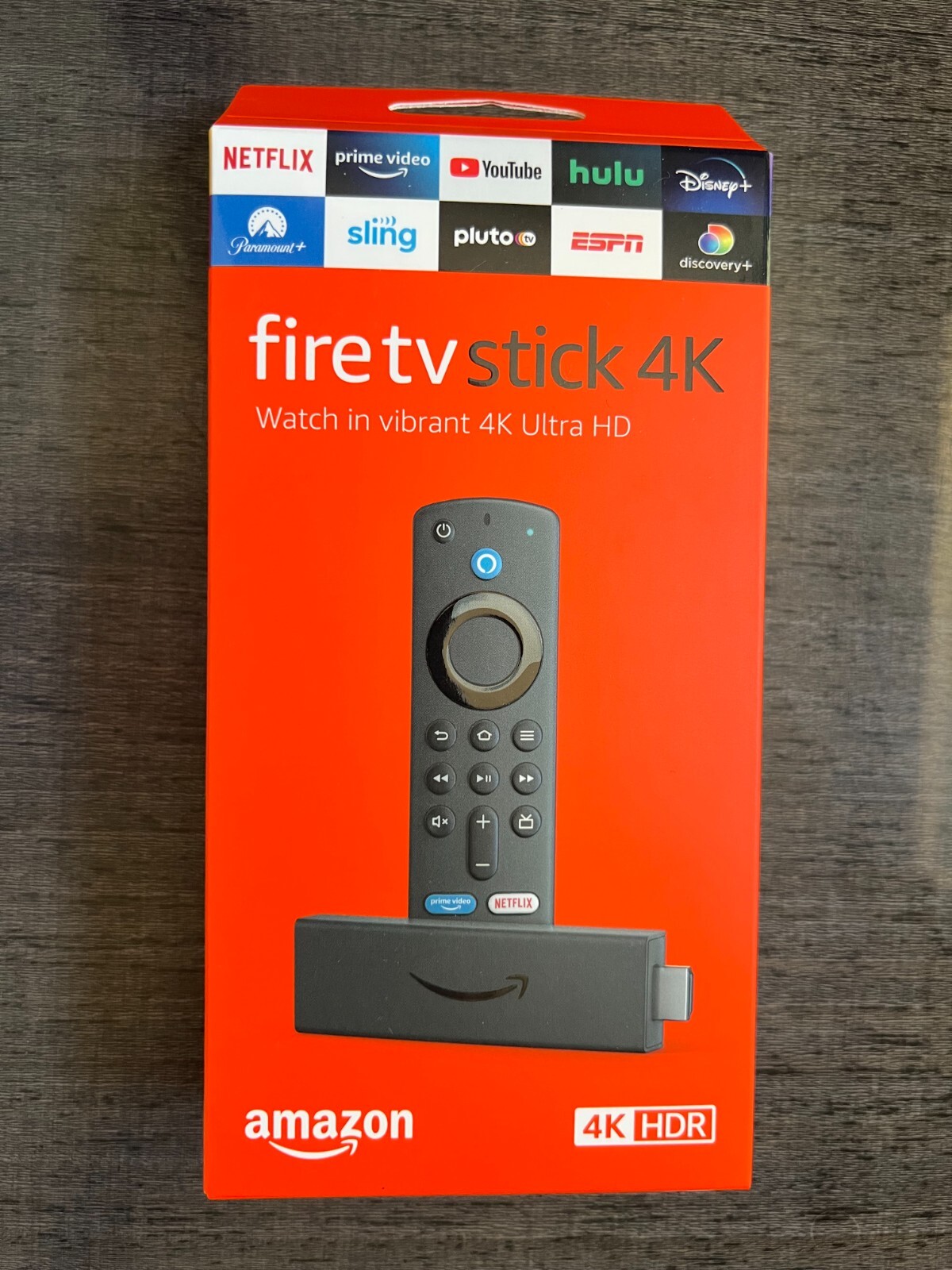 Amazon Fire Stick 4K w/Alexa Voice Remote Latest Version Fast Ship ...