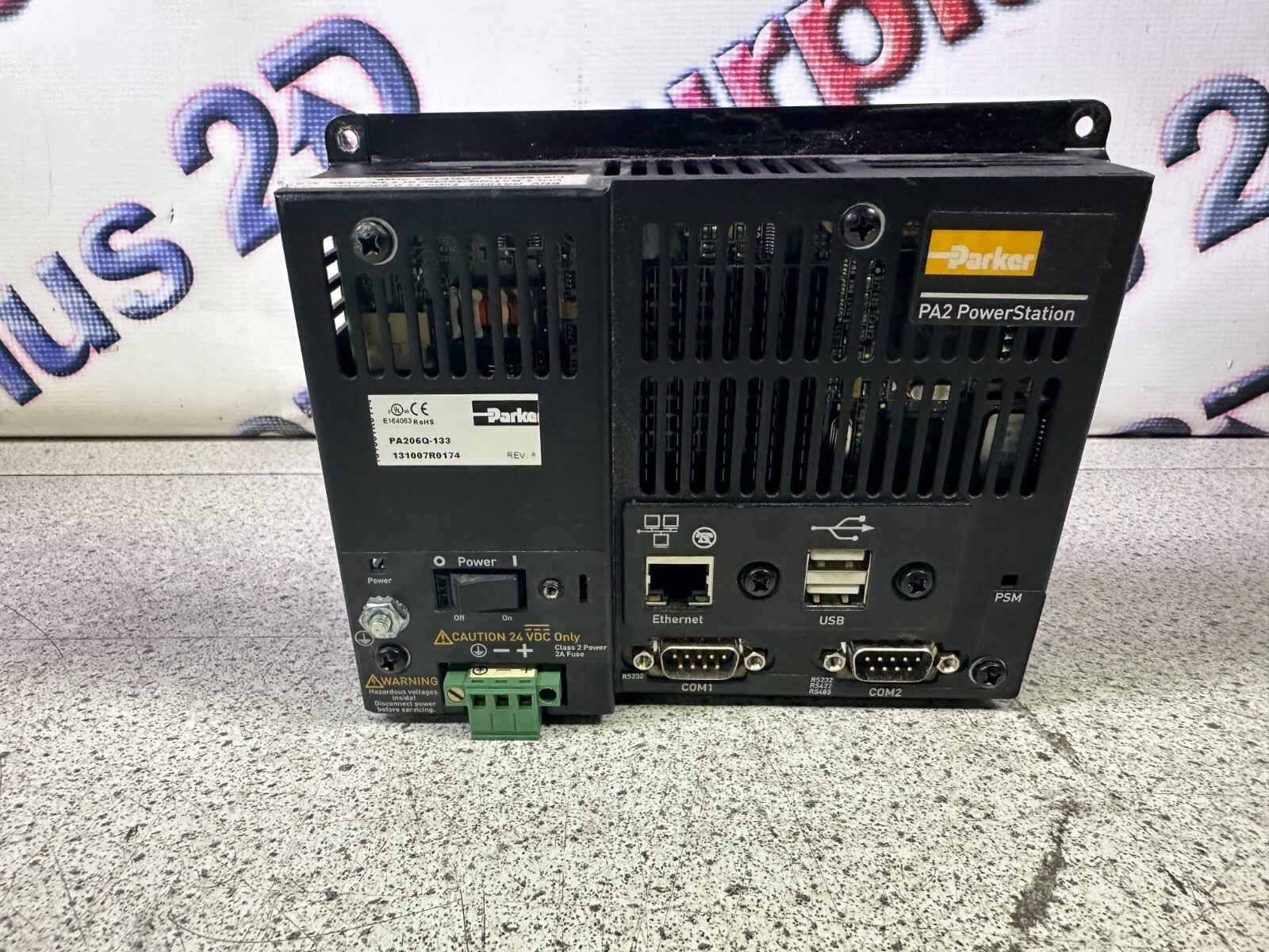 Parker PA206Q-133 HMI Touchscreen | eBay