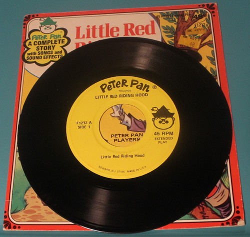 Peter Pan Records Little Red Riding Hood 45 RPM Record | eBay