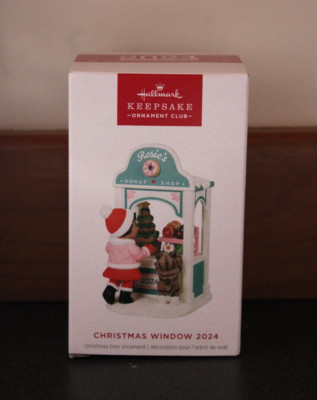 Hallmark 2024 Christmas Window KOC Keepsake Ornament Club Exclusive ...