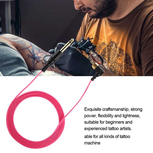 Right Angle Tattoo Clip Cord Cable Line Tattoo Machine Power Supply ...