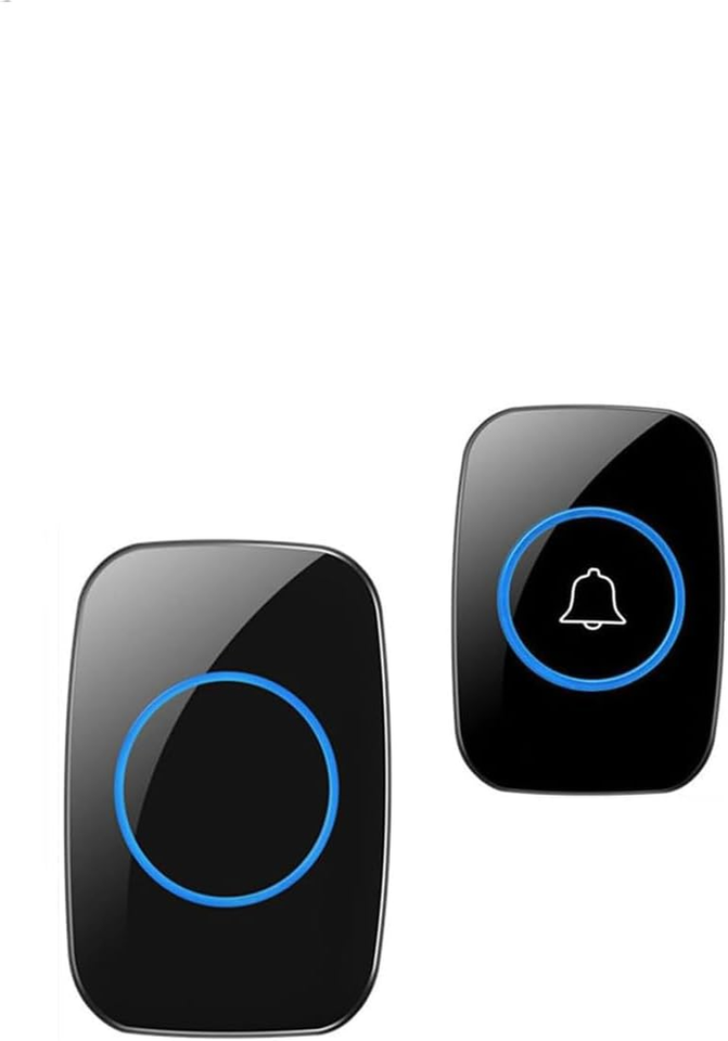 Wireless Doorbell, Waterproof Door Bell Kit, Distinguish Front and Rear ...