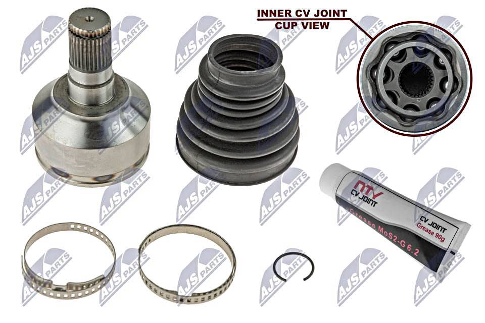 Drive Shaft Joint Kit Front Left CV For VOLVO 240 260 340-360 74-19 ...