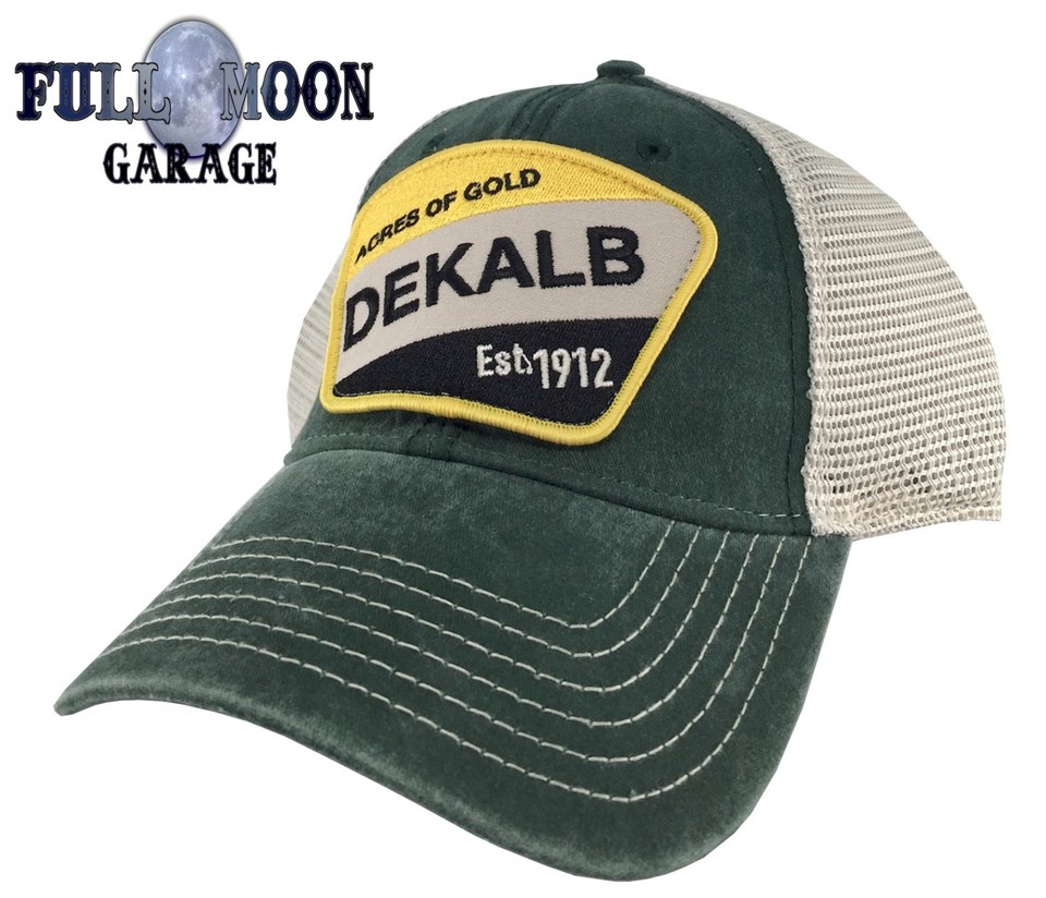 New Dekalb Seed Corn Classic Trucker Vintage Farm Mens Cap Hat | eBay