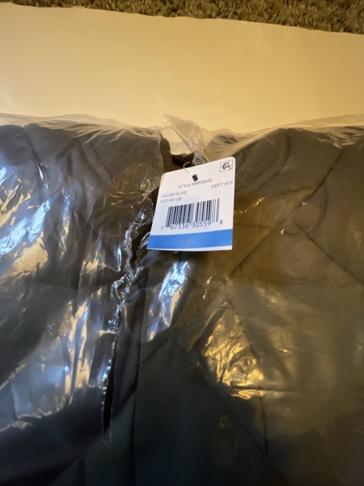 Lucky Brand Men's Green Reginald Quilt Bomber Jacket Size XL cold ...