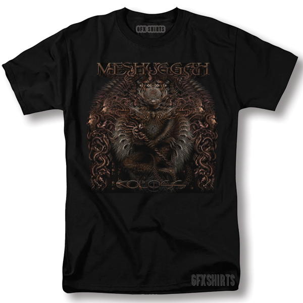 Meshuggah Shirt Rock Concert Tour Merch Vntg Graphic T-Shirt | eBay