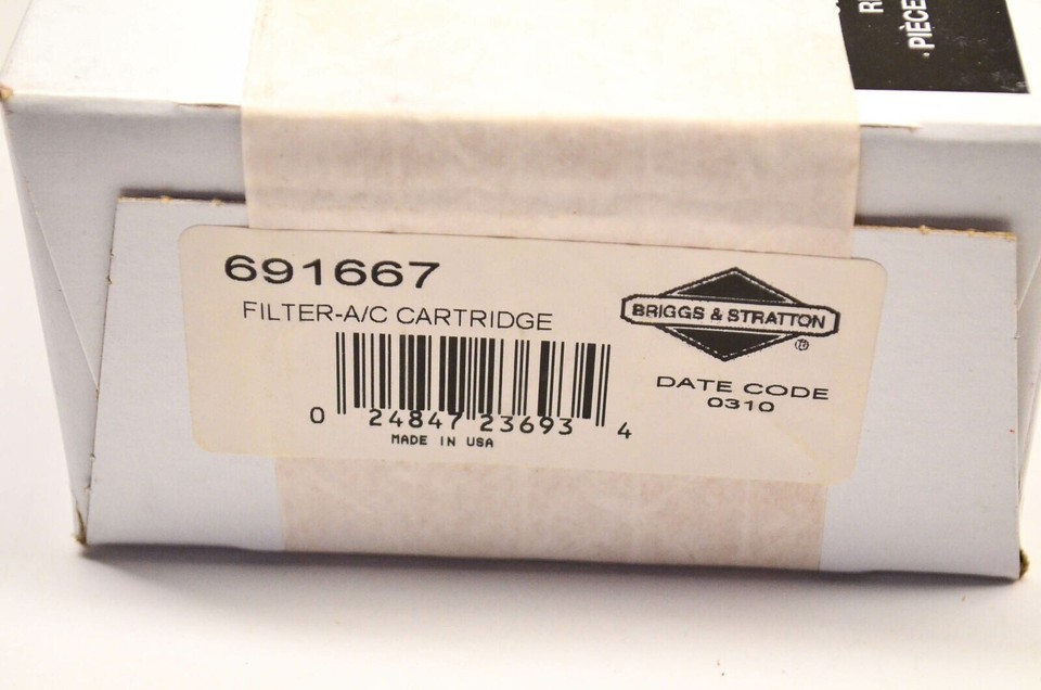 Briggs & Stratton 691667 Air Filter | eBay