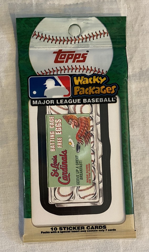 Topps 2016 Wacky Packages Major League Baseball UNOPENED LOT OF 4 ...