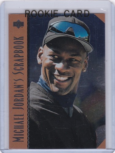 MICHAEL JORDAN ROOKIE CARD Upper Deck Baseball RC Chicago Bulls ...