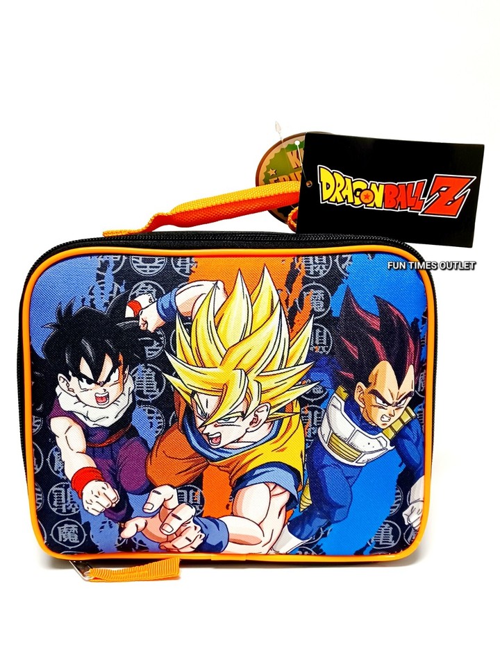 Dragon Ball Z Goku Insulated Kids School Lunch Bag Gohan Vegeta ...