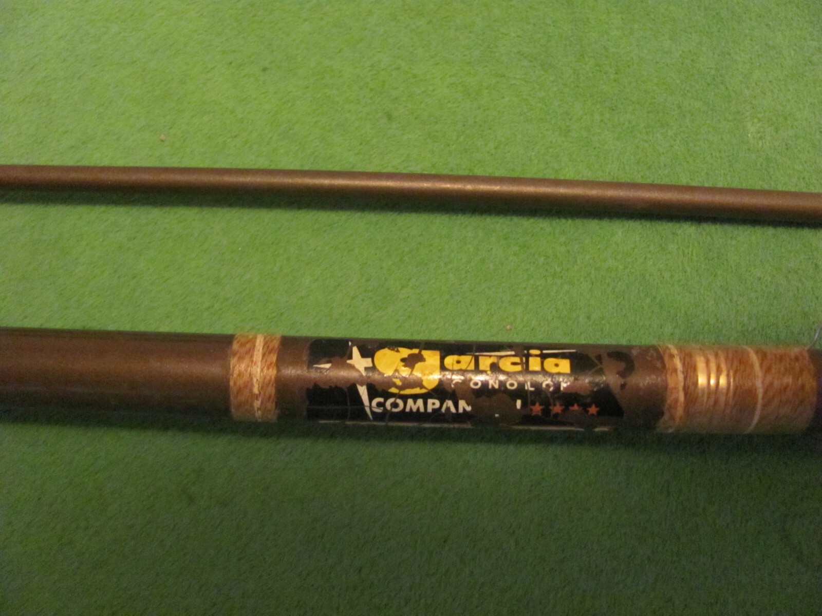 Vintage GARCIA CONOLON CQMPANION 4 STARS 2536 7' 10" 2-Piece Fly ...