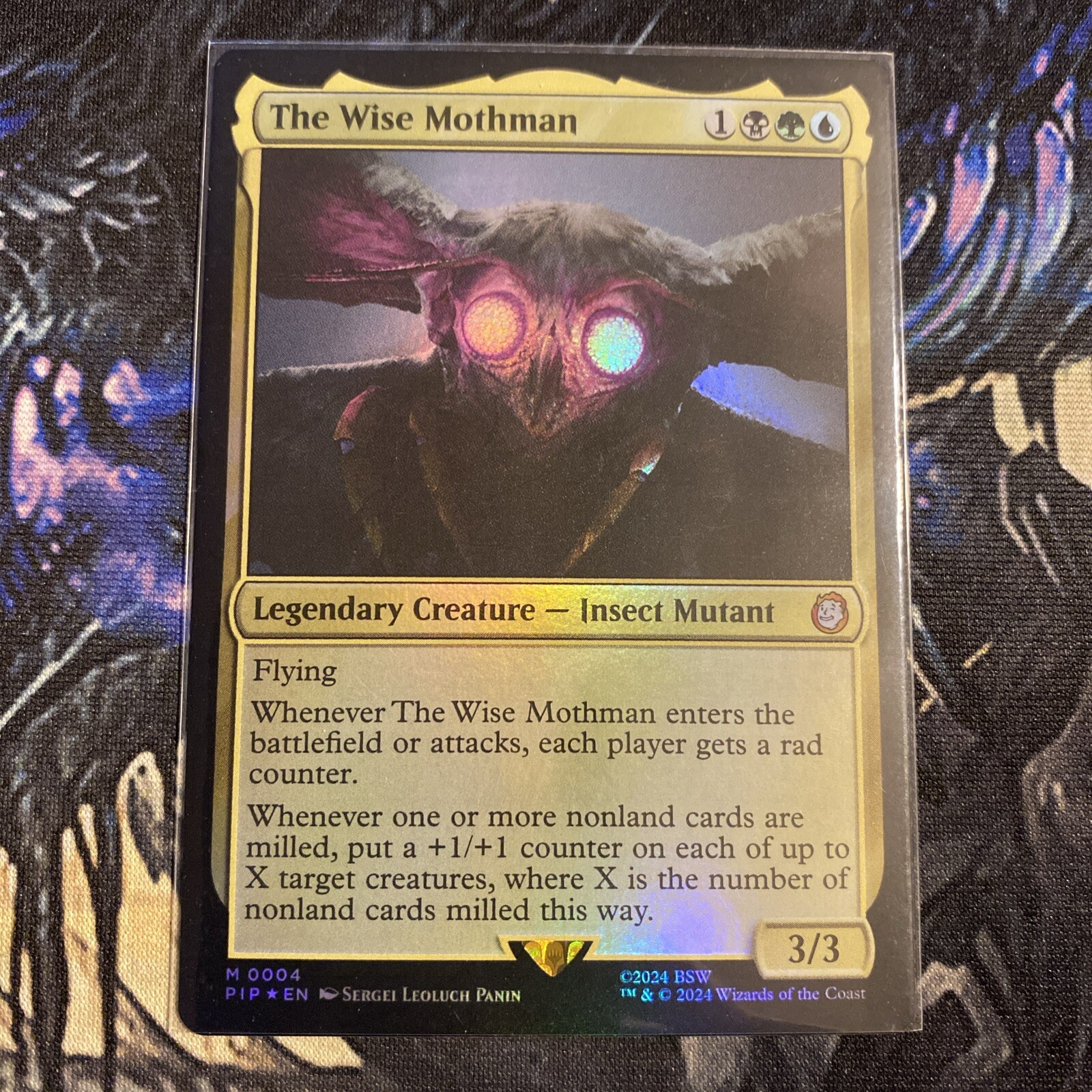 FOIL The Wise Mothman Universes Beyond: Fallout 0004 NM MTG | eBay