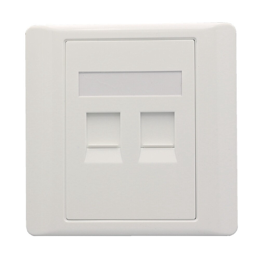 LAN CAT6 Outlet Computer Network Ethernet Panel Faceplate RJ45 Wall ...