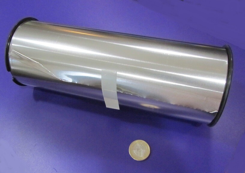 321 Weldable Stainless Steel Foil, .002" Thick x 10.0" Wide x 50 Foot ...