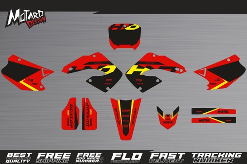 Graphics Kit for Honda CR 125 R 2000 2001 Decals Stickers by Motard ...