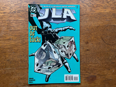 1998 DC COMIC BOOK JLA 19 JUSTICE LEAGUE OF AMERICA FLASH BATMAN NEAR ...