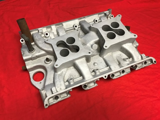 Original Ford / Mercury C3ae-9425-j 427 Low Riser 2x4 Intake Manifold ...